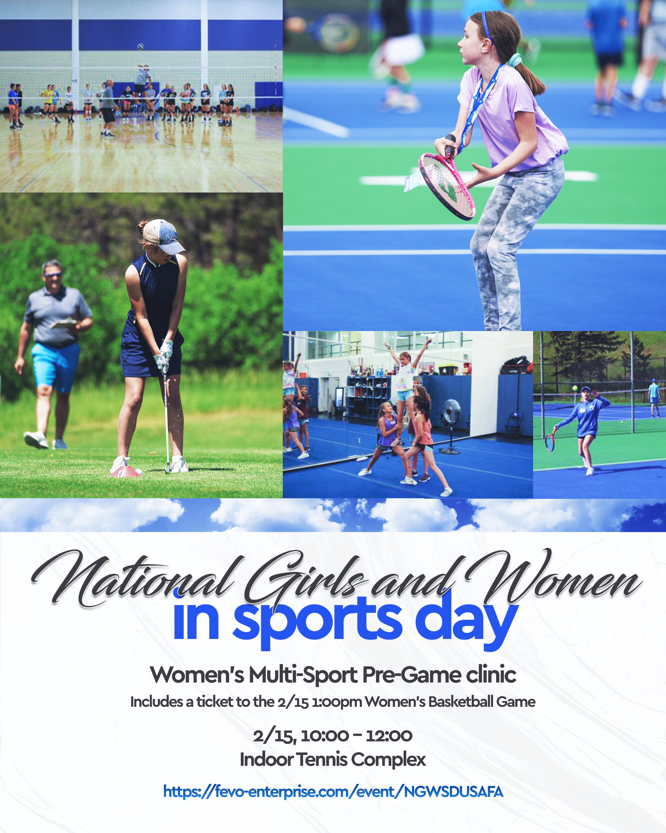 National Girls & Women in Sports Day Clinic