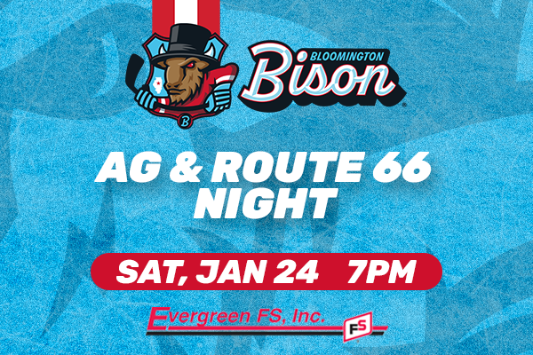 Bloomington Bison - Agriculture/Route 66 Night