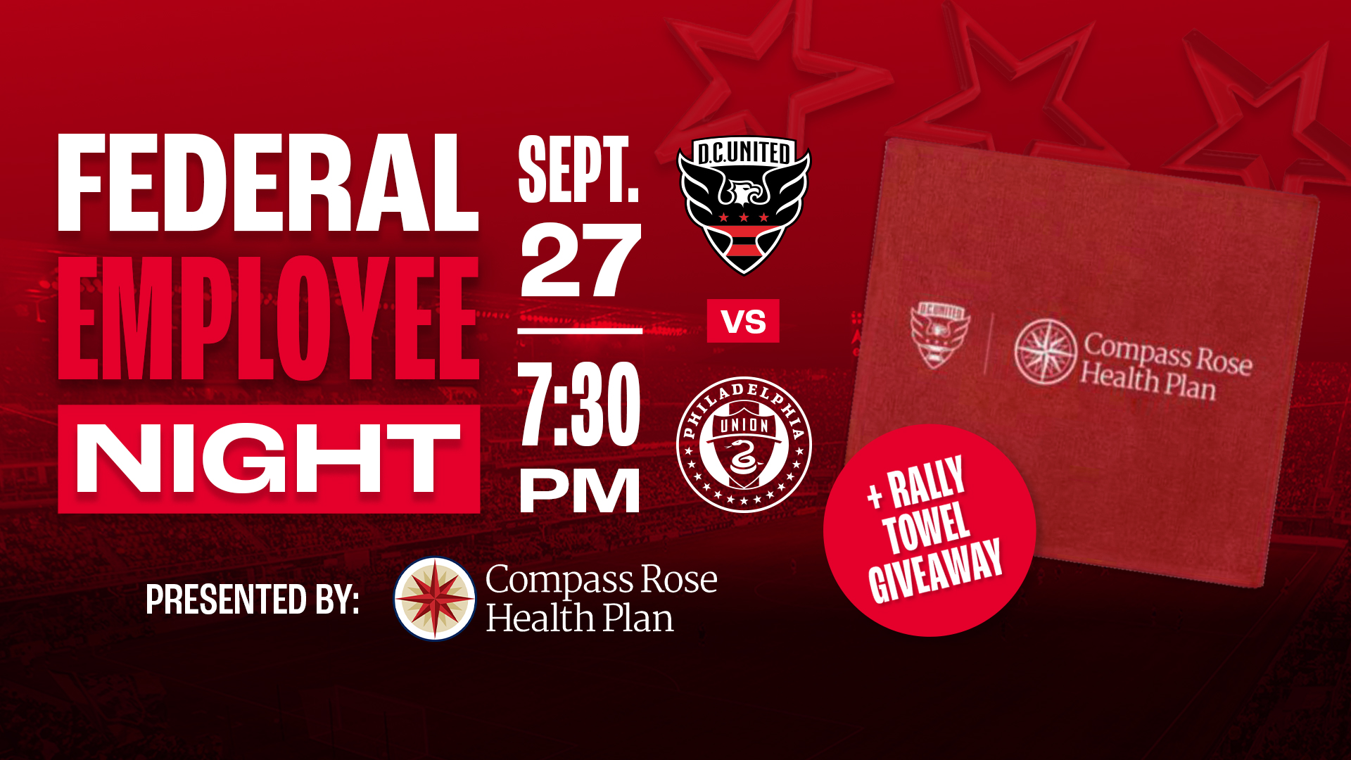 Federal Employee Night Presented By Compass Rose