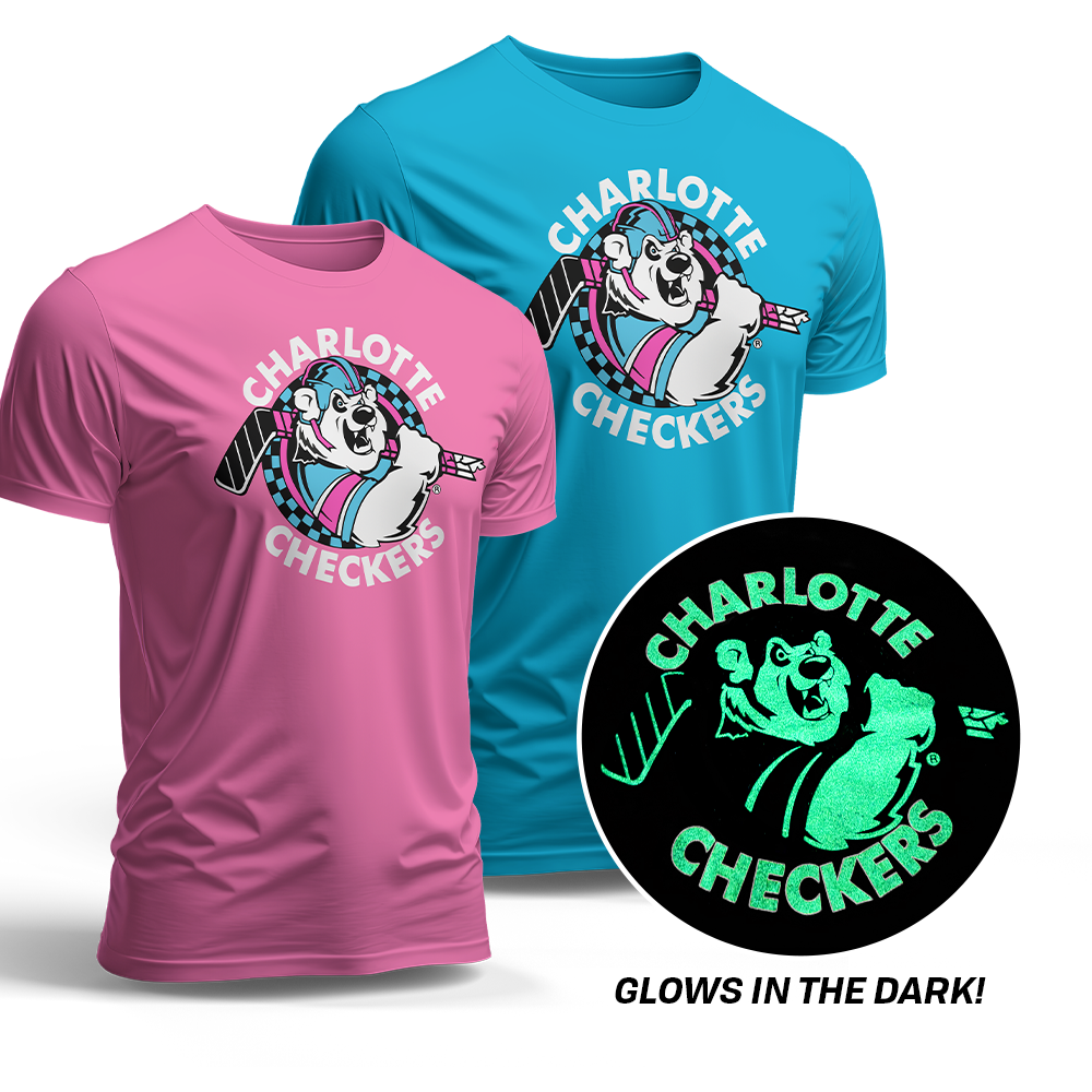 Checkers Neon Night T-Shirt and Ticket Package
