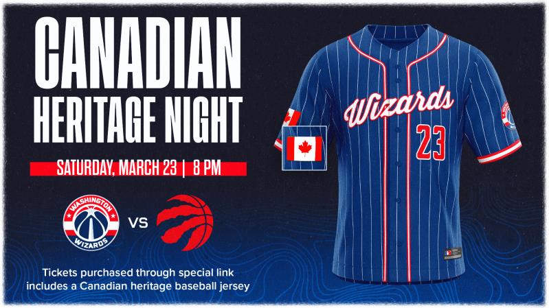 Washington Wizards Canadian Heritage Night