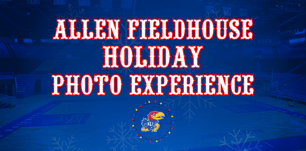 Allen Fieldhouse Holiday Photo Experience