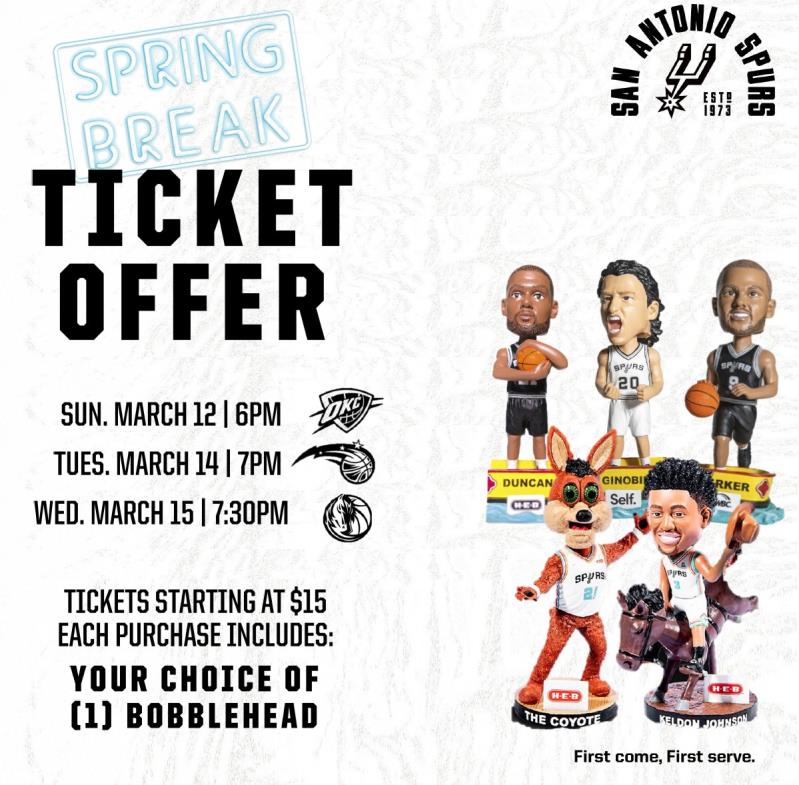 Spring Break Offer - Thank You!