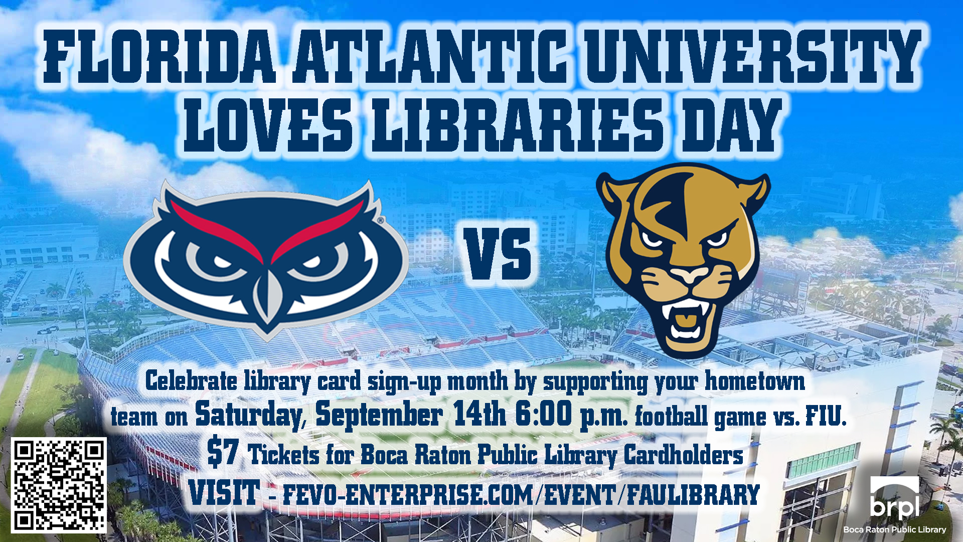 FAU Loves Libraries Day
