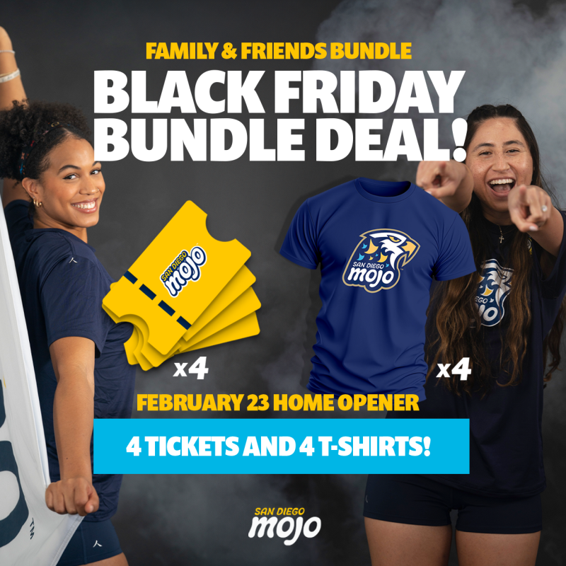 San Diego Mojo Home Opener Black Friday Sale