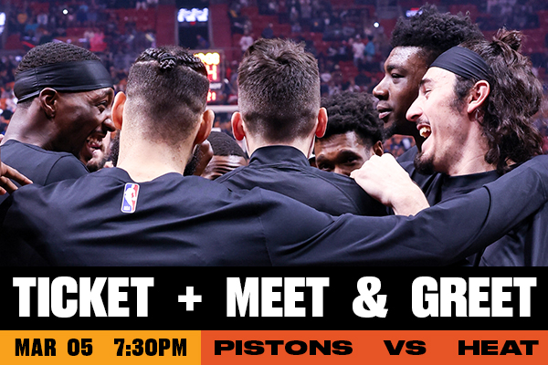 2023-24 Miami HEAT Player Meet & Greet vs Detroit Pistons