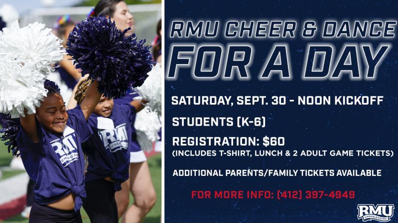 RMU Cheer & Dance For A Day