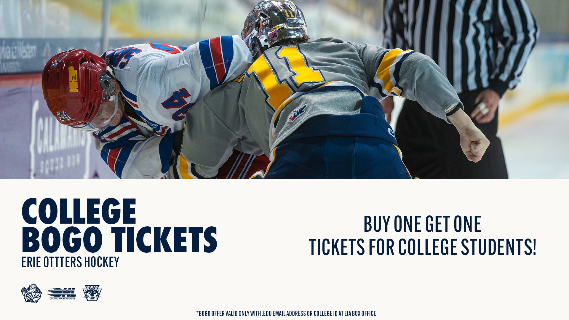 College BOGO Offer - Feb. 21st Game